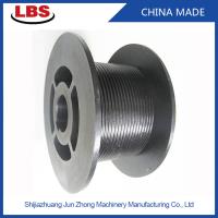 China Grooved Drum Cable Winch Drum / Rope Drum With High Strength Steel Material for sale