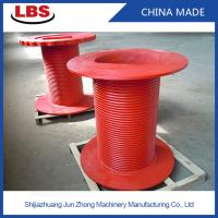 China Petroleum Oil Drilling Winch Drum With Special Rope Groove for sale