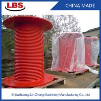 China Petroleum Oil Drilling Winch Drum With Special Rope Groove for sale