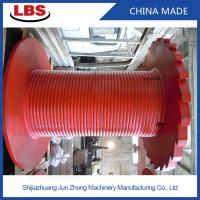China Petroleum Oil Drilling Winch Drum With Special Rope Groove for sale