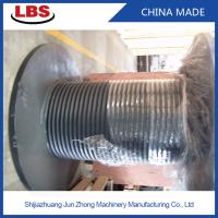 China Wire Rope Winch Drum For Cable hoisting towing Winch Machine WIth Carbon Steel Alloy Steel for sale