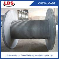 China Special Groove Sleeve Welding Drum In Various Marine Enginee Winch for sale