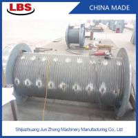 China Deep Mining Winch With High Effency Wire Rope Reel Drum In Groove Installment for sale