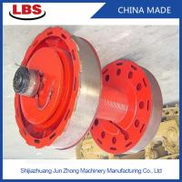 China Wire Rope Drum With LBS Groove Sleeve Bolted For Crane Towing Winch for sale