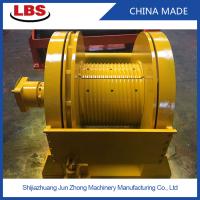 China Low Noise Operation Marine With Electric Hydraulic Winch Device Double Drum Winch for sale