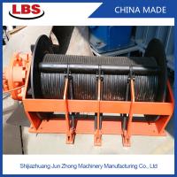 China Offshore Platform  Marine  Mooring Device With  Wire RopeDrum In Heavy Duty Construction for sale