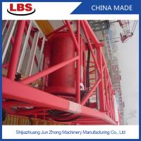 China High Efficiency Carbon Steel Tower Hoist Winch With Grooved Drum for sale