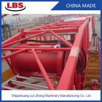 China High Efficiency Carbon Steel Tower Hoist Winch With Grooved Drum for sale