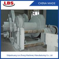 China Large Rope Capacity  Electric Driven Spooling Winch With Grooved Drum for sale