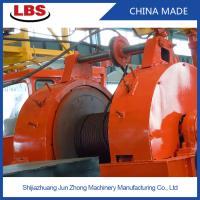 China Hydraulic / Electric Workover winch Compact Structure With grooved drum for sale