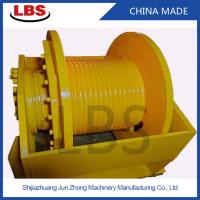 China Single Rope Tension 140KN Hydraulic Crane Winch With Height Flanges for sale