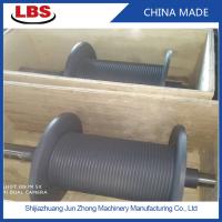 China Gray Stainless Steel LBS Grooved Drums Mounted on Lifting Equipment/Winch for sale