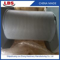 China construction winch use grooved drum and reels with connection shaft for sale