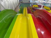 China High Speed Water Slides of Fiberglass Material for Holiday Resort Giant Outdoor Water park for sale
