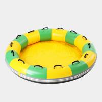 China Six Person Water Slide PVC Inflatable Tube For Super Tornado Slide for sale