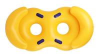 China Weather Resistant Inflatable Tube PVC Slide with Customized Size and High Durability for Water Parks for sale