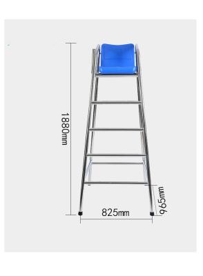 China Durable 304 Stainless Steel Swimming Pool Lifegurd Chair for sale