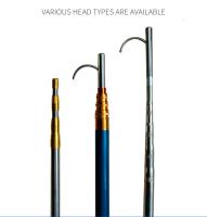 China Water Park Swimming Pool Fiberglass Lifesaving Pole for sale