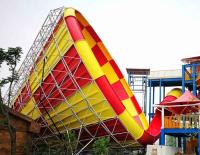 China Fiberglass Waterpark Slide For Adult And Kids outdoor entainment for sale