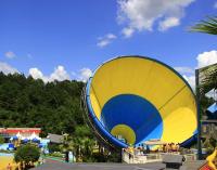 China FRP Aqua Water Theme Parks For Adult / Customized Tornado Slide 16m Platform Height for sale