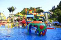 China Floating Water Aqua Playground Water House Large Theme Hotel Outdoor Water Park for sale