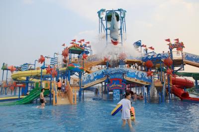 China Floating Water Aqua Playground Water House Large Theme Hotel Outdoor Water Park for sale