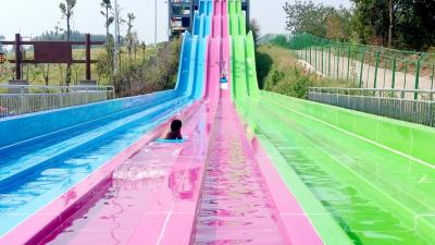 China Colorful Racing Water Park Rides , Holiday Resorts With Water Parks For Family for sale