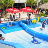China Water Attractions Flowrider Water Ride Artificial Surfing For Two Surfers for sale