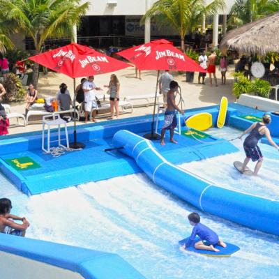 China Water Attractions Flowrider Water Ride Artificial Surfing For Two Surfers for sale
