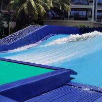 China Flowrider Surf Simulator Water Ride , Extreme Sport Fun Ride For Water Park for sale