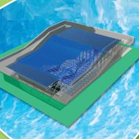 China Attraction Flowrider Water Ride , Waterproof Single Rider Wave Skid Board for sale