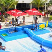 China OEM Water Park Hotel Novelty Flowrider Surfing Simulating Machine Equipment for Amusement Park for sale