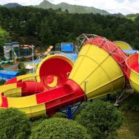 China Customized Fiberglass Classical Tantrum Valley Water Park Rides 1 Year Waranty for sale
