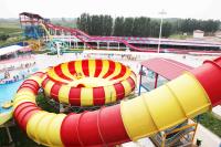 China Theme Park Equipment Space Bowl Water Slide Supper Crater Van for 2 Persons for sale
