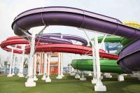 China Large durable Custom Water Slides / playground water play equipment for sale