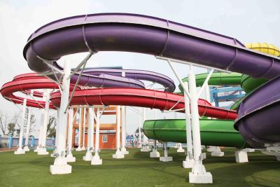 China Large durable Custom Water Slides / playground water play equipment for sale