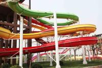 China Colorful Aqua Park Equipment , Family Rafting Water Slide For Large Water Park for sale
