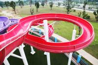 China Custom Water Slides For Big Outdoor Resort Spiral Water Park , ISO-9001 for sale