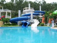 China Aqua Park Fiberglass Water Slide for sale