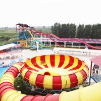 China Giant Platform Fun Aqua Park Custom Water Slides / Water Playground Equipment for sale