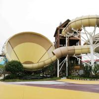 China Water Playground Equipment / Fiberglass Water Slides in Themed Water Park for sale