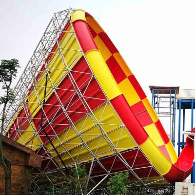 China Blue Large Tornado Water Slide Games Ashland / DSM Resin For Water Park for sale
