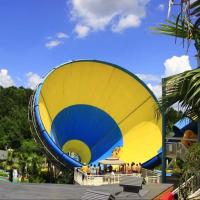 China Superior Medium Backyard Tornado Water Slides Kids Water Play Equipment for sale
