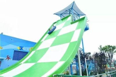China High Speed Fiberglass Water Slides Galvanized Carbon Steel Supporting for sale