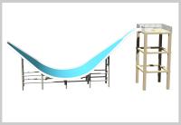 China Large Aqua Park Equipment Fast Water Slide For Double Interactive Water Fun for sale