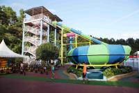 China Space Bowl Water Slide With High Capacity 720 Riders / h For Large Water Parks for sale