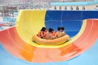China Galvanized Tantrum Carbon Steel Aqua Park Equipment Slides for Adventure Water Park for sale