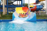 China Galvanized Tantrum Carbon Steel Aqua Park Equipment Slides for Adventure Water Park for sale