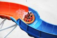 China Galvanized Tantrum Carbon Steel Aqua Park Equipment Slides for Adventure Water Park for sale