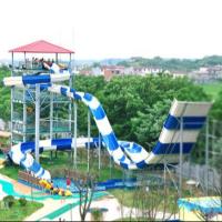 China Fiberglass Resort Waterpark Project , Giant Slides Rides Projects for Water Park for sale